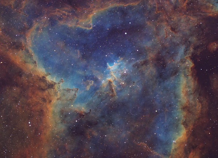 Heart Nebula | IC1805 | SHO | 天体写真の世界